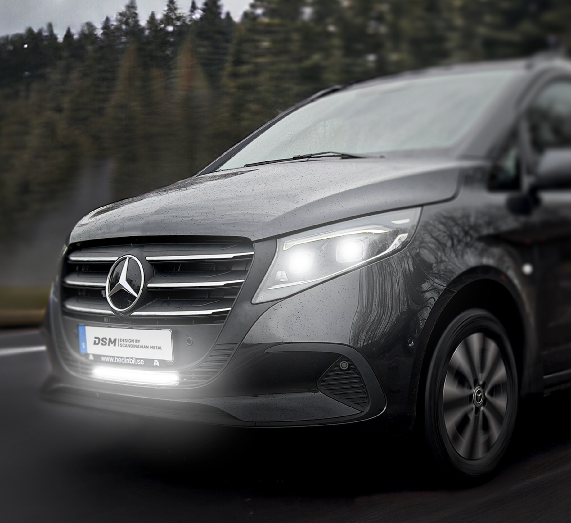 Mercedes-Benz Vito 24+ DSM LED-ramp modellanpassat kit Optibeam Pure ...